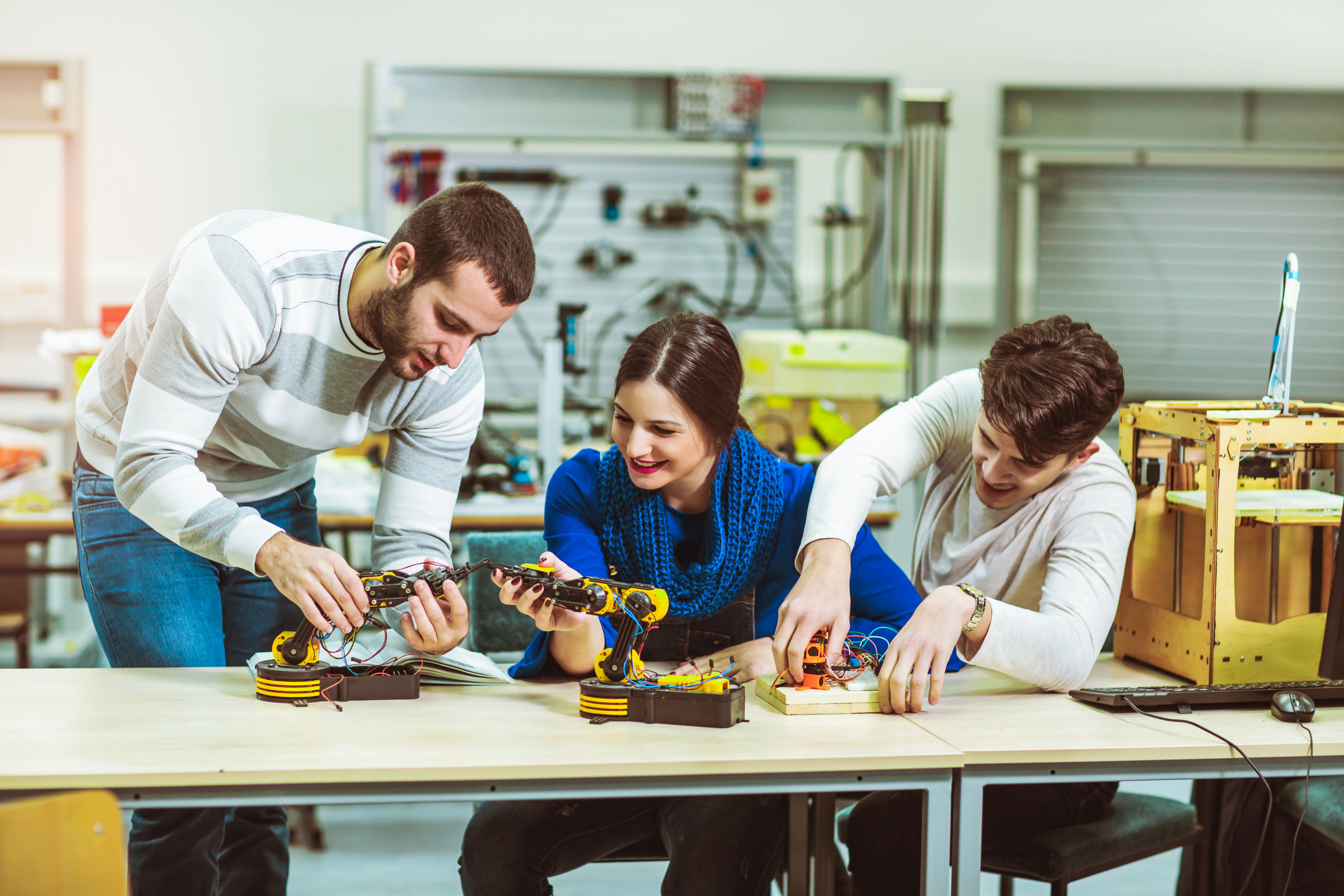 Technik in den Betrieben der Region - Die Industrie